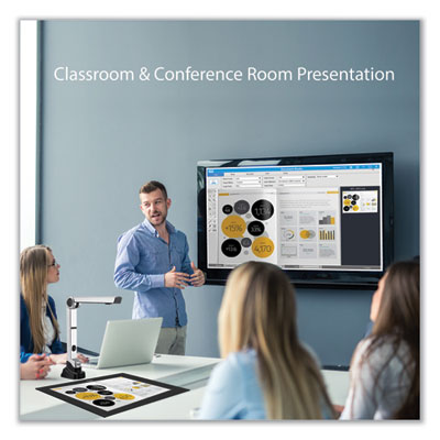 Cybertrack 510 Document Camera, 5 MP, Fixed Focus, Silver ...